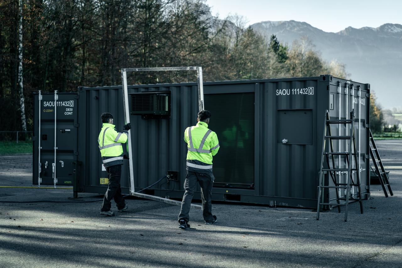 Mobile medizinische Containersysteme | RUAG